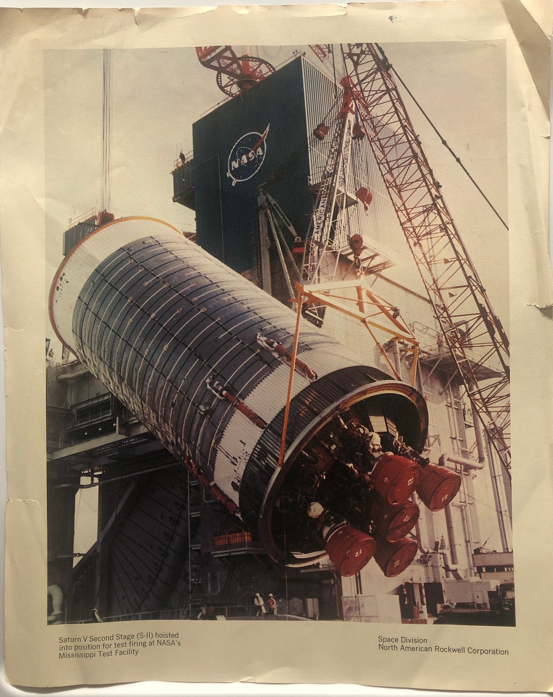 12”x15” Photo of Saturn V Second Stage @ NASA - Etsy