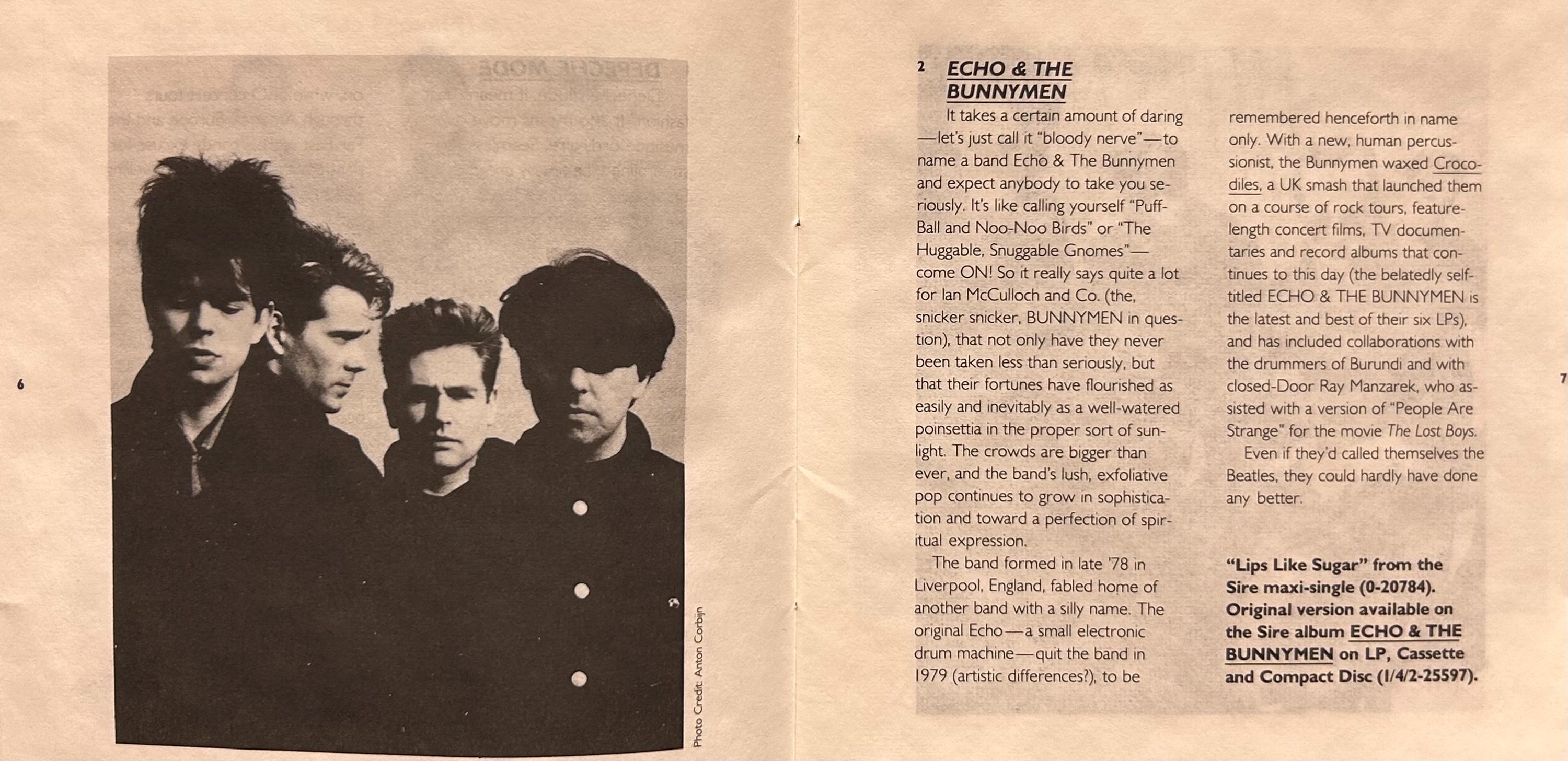 80’s Various Artists - “just Say Yes… SIRE’S Winter CD Music Sampler ...