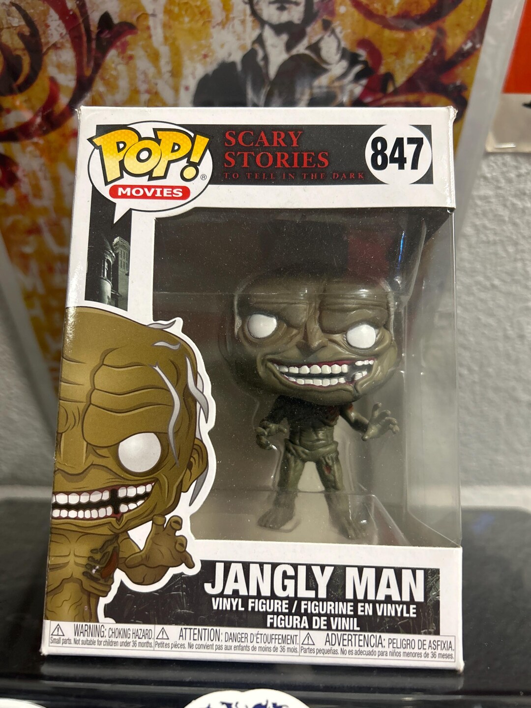 Jangly Man “scary Stories” #847 Funko Pop Vinyl Figurine - Etsy