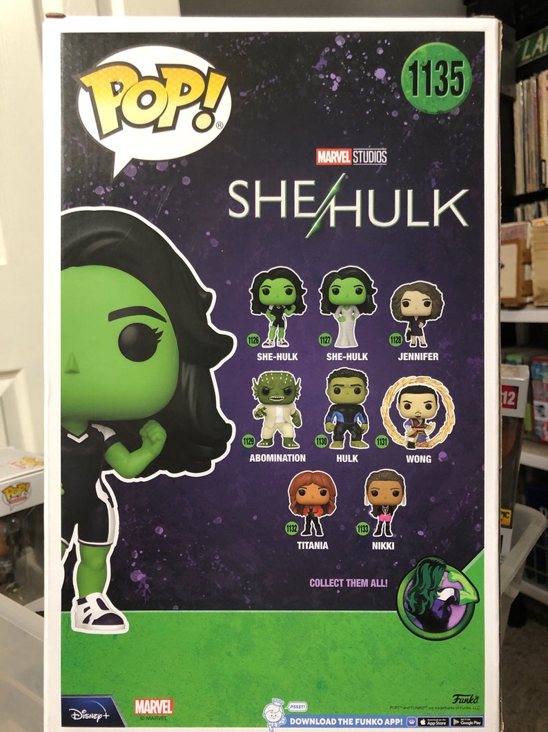 Jumbo She/hulk Funko Pop Vinyl Figurine #1135 (target Exclusive) - Etsy