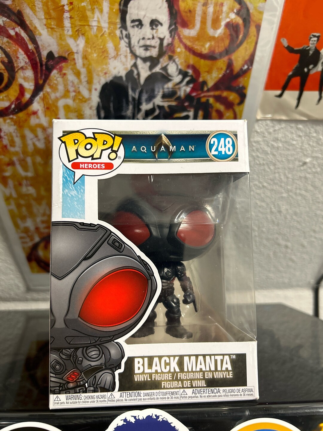 Black Manta #248 (aquaman) Funko Pop Vinyl Figure - Etsy