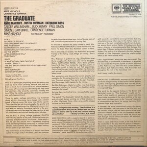 Original Sound Track Recording “the Graduate” LP - Etsy