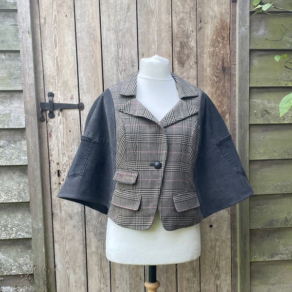 Tweed Cape - Etsy UK