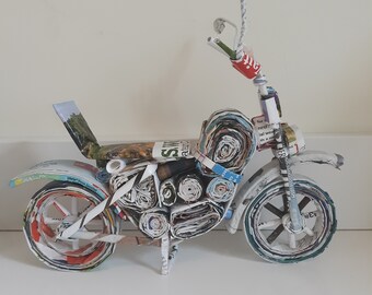 Origami Motorcycle - Etsy