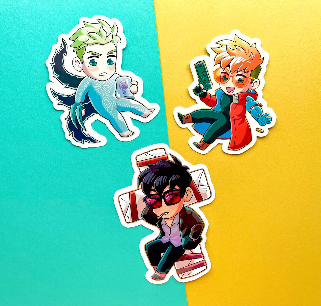 Trigun Stampede Vinyl Sticker Set - Etsy