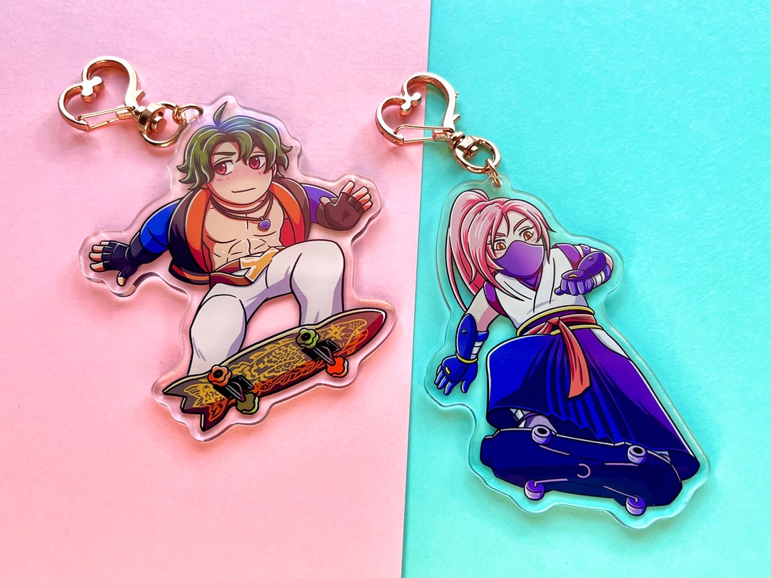 SK8 the Infinity Matchablossom Acrylic Charms - Etsy