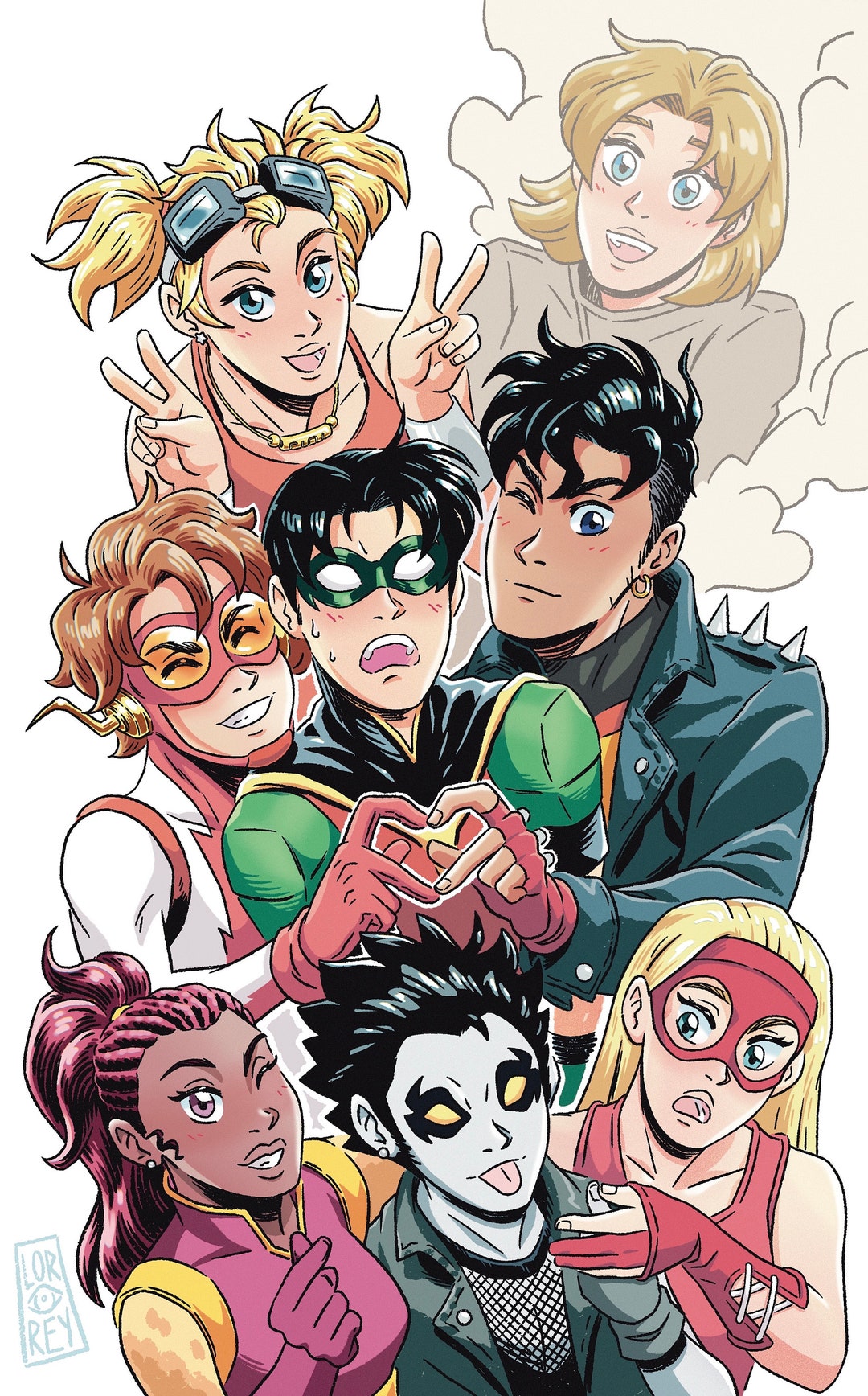 Young Justice Print - Etsy