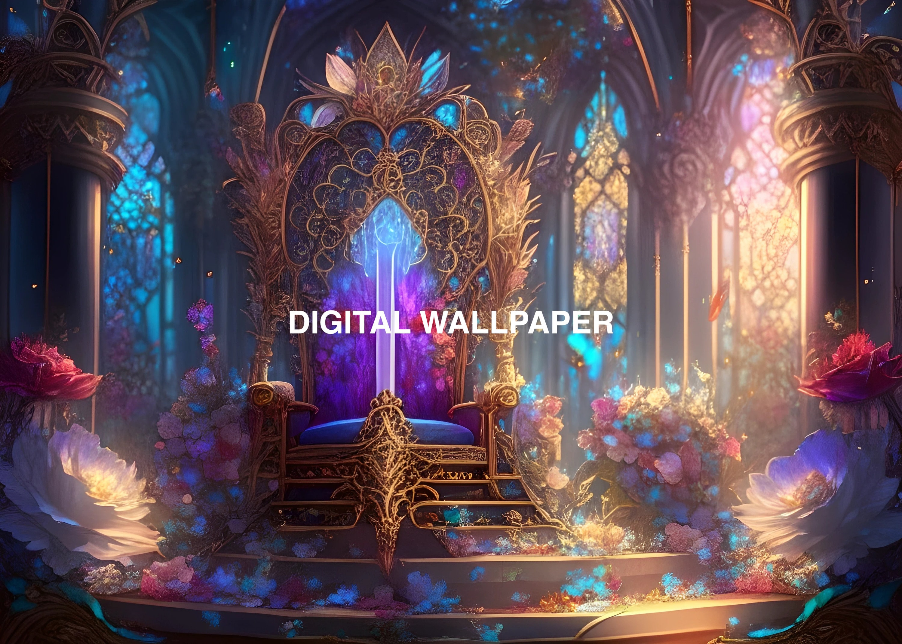 Royal Throne Wallpaper