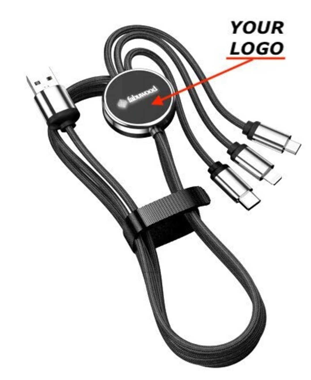 Phone Charger Cable,personalized Name Cable,corporate Logo Printed ...