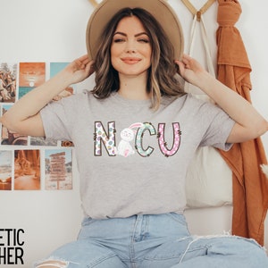 Easter NICU Shirts, Neonatal Intensive Care Unit Nurse Shirt, Neonatal ...