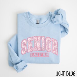 Senior 2025 Sweatshirt, Class of 2025 Crewneck,gift for High School ...