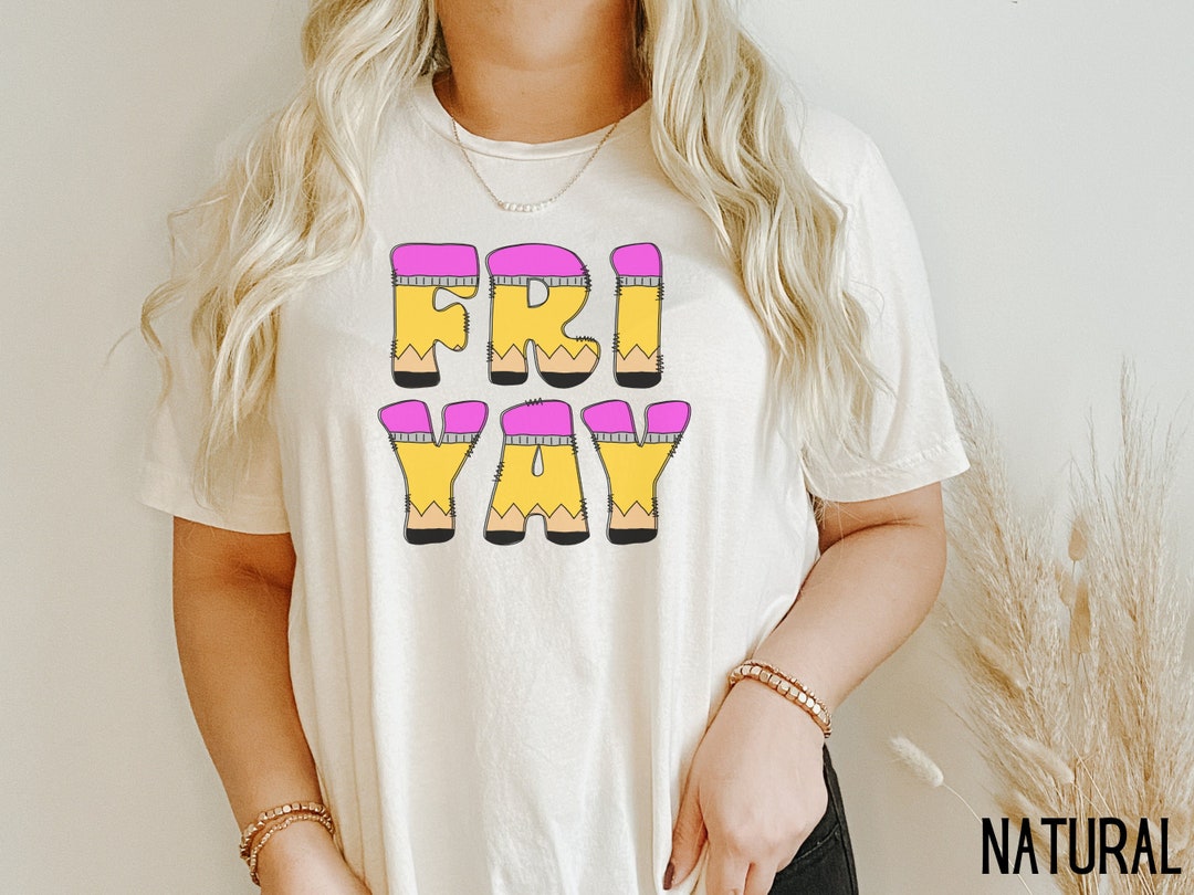 Friyay Teacher Shirt, Fri-yay TGIF Teacher Tee, Friday Weekend Shirt ...