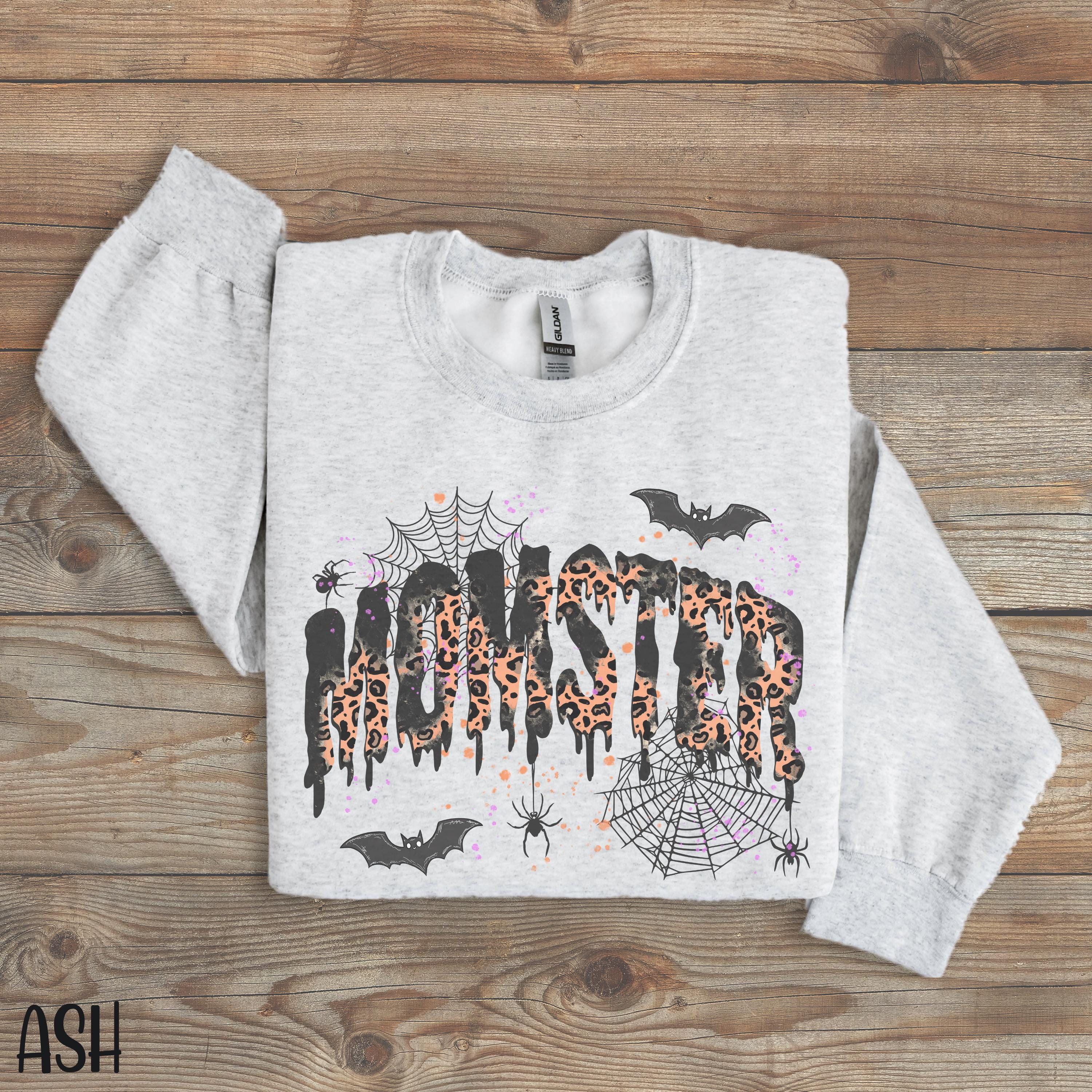 Halloween Mom Sweatshirt, Momster Sweatshirt for Halloween, Spooky ...