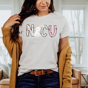 Easter NICU Shirts, Neonatal Intensive Care Unit Nurse Shirt, Neonatal ...