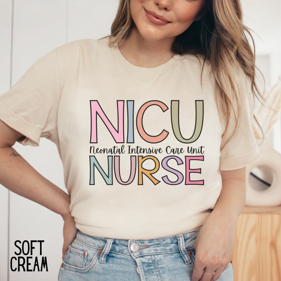 NICU Nurse Shirt, Neonatal ICU Nurse Shirt, NICU Nurse Gift, Nurse ...