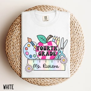 Comfort Colors® Fourth Grade Teacher Shirt Fourth Grade Tee ...