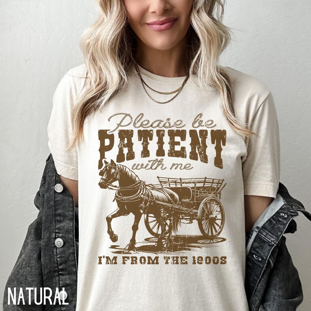 Western Graphic Tee, 1900s Shirt for Millennials,funny Retro Born in ...
