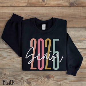 Senior 2025 Sweatshirt Retro Senior Crewneck 2025 Seniors Shirt, Senior ...