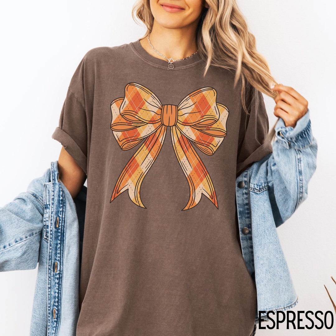 Coquette Fall Tshirt, Fall Comfort Colors Shirt, Halloween Tee, Fall ...