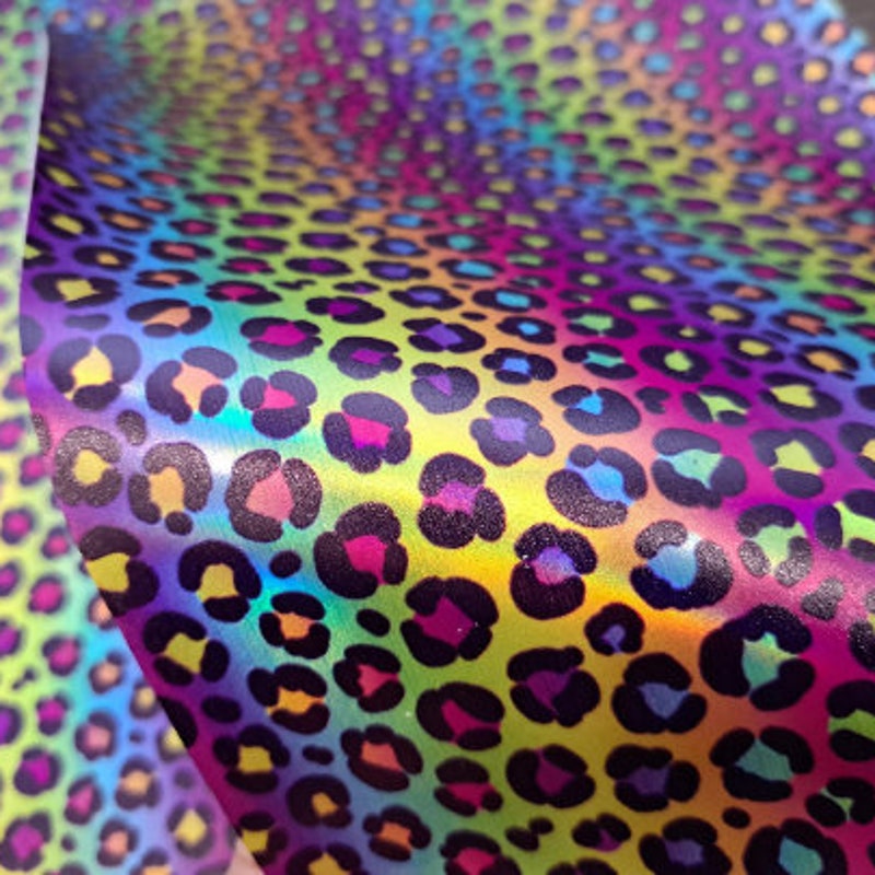 Rainbow Leopard - Etsy
