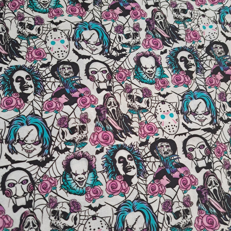 Horror Fabric - Etsy