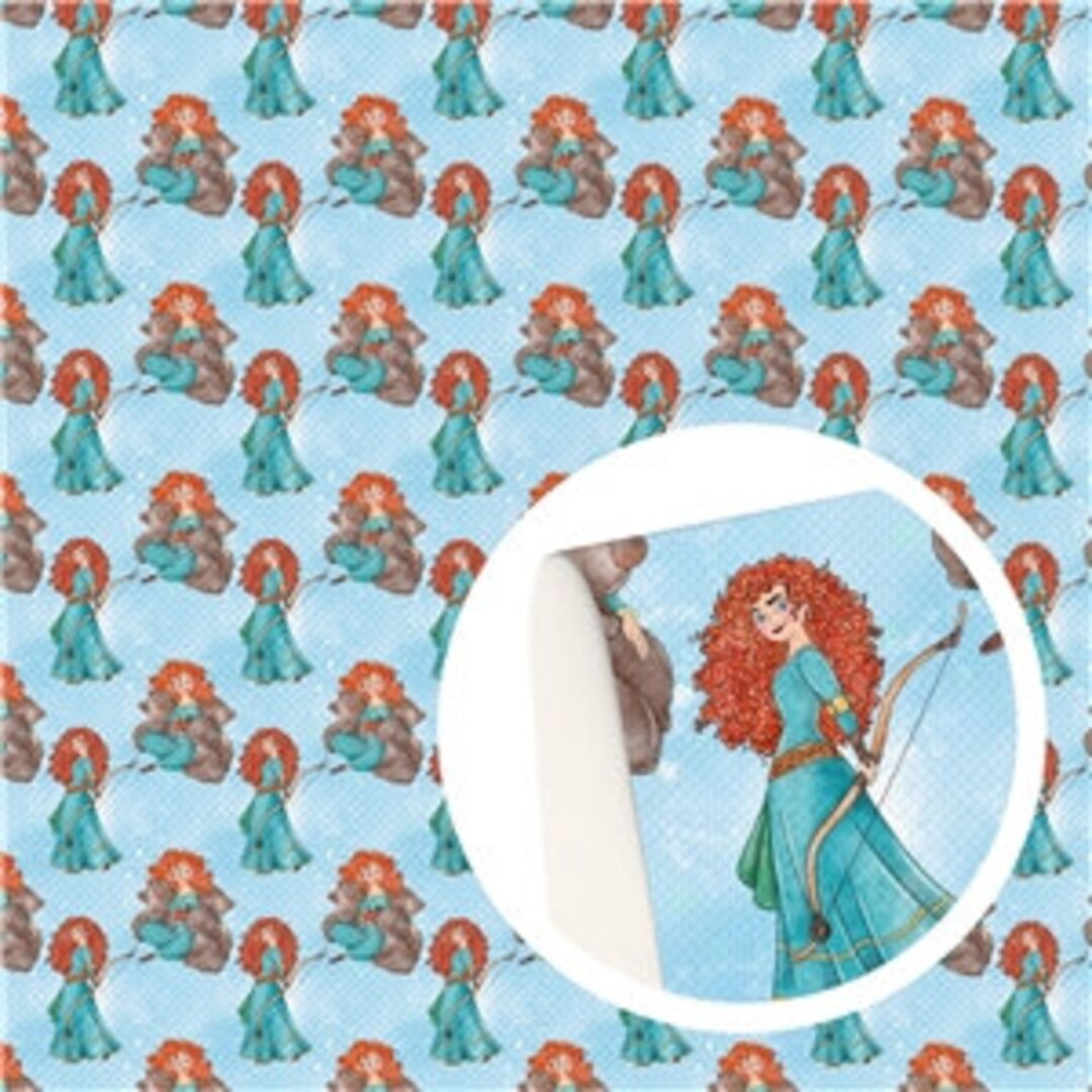 Archery Princess Faux Leather Sheet - Etsy