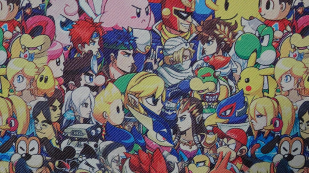 Video Game Faux Leather Sheet - Etsy
