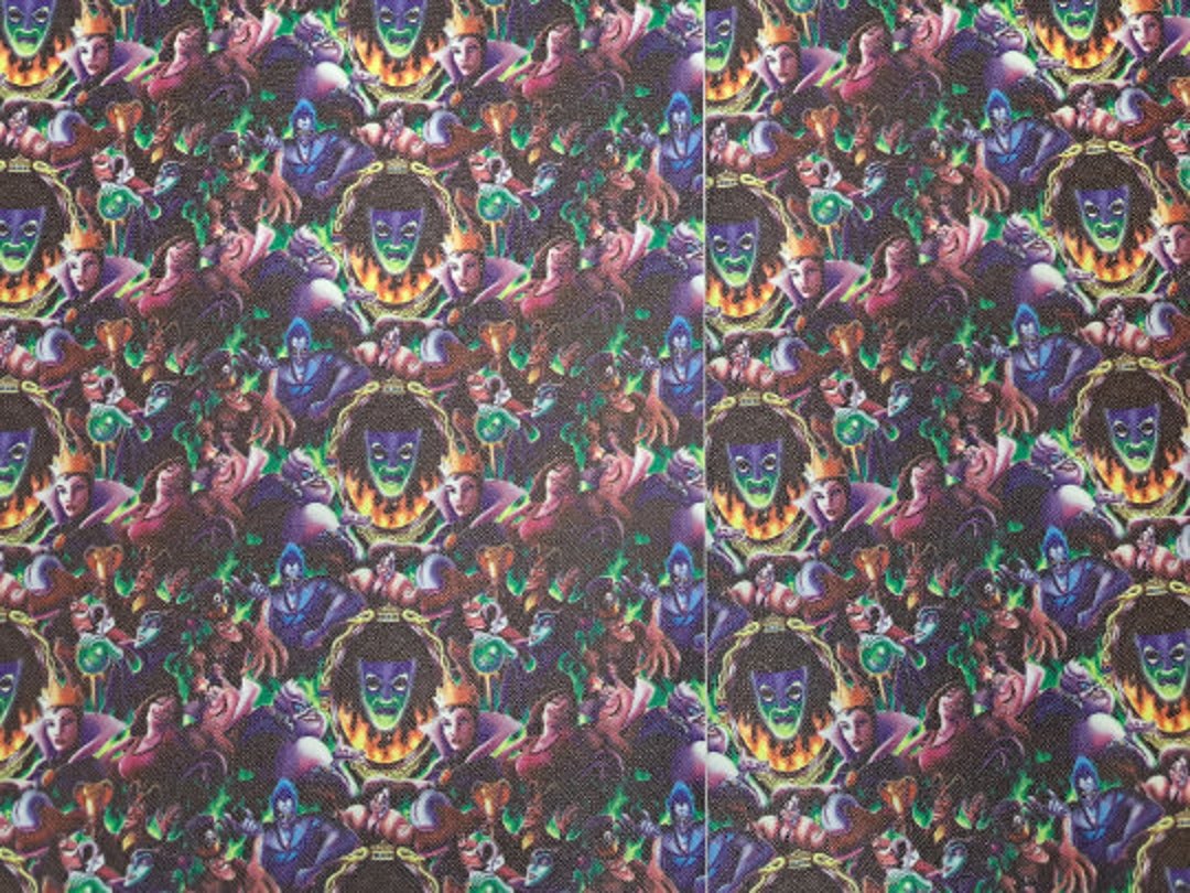 Multi Villains Mirror on the Wall Faux Leather Sheet - Etsy