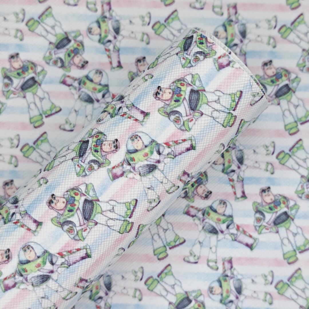 Buzz Lightyear Inspired Toy Story Faux Leather Sheet - Etsy