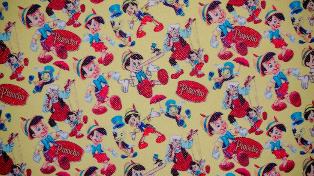 Wooden Puppet Faux Leather Sheet - Etsy