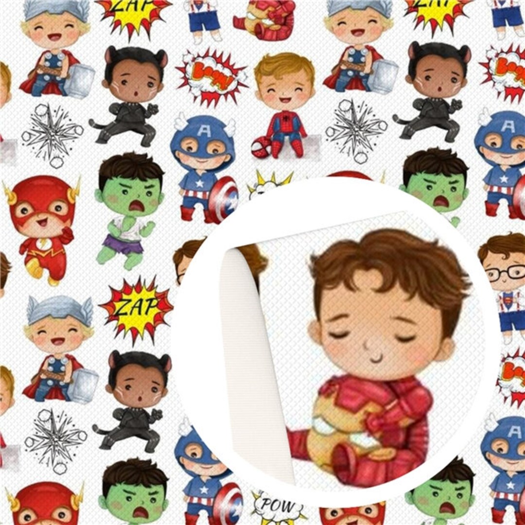 Toddler Superheroes Faux Leather Sheet - Etsy