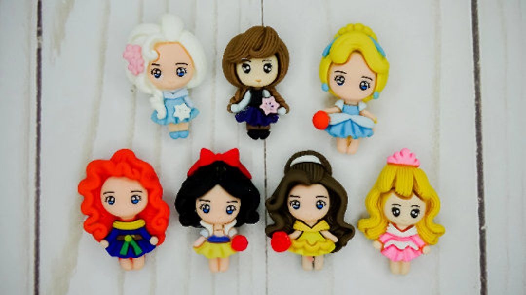 Mini Princess Doll Flatback Resin Cabochon - Etsy