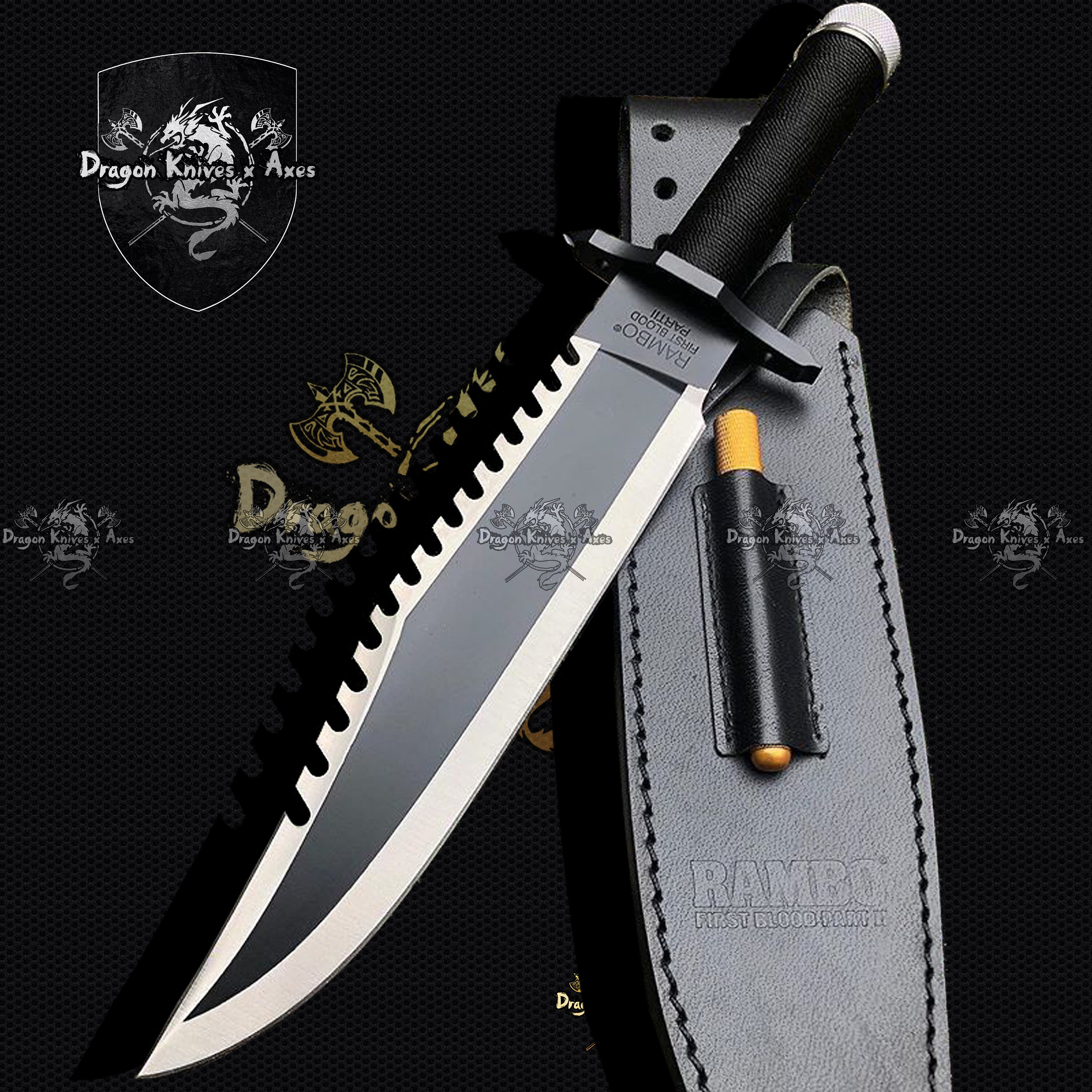 Premium Rambo Knife 5 Options NEVER MISS Mega Saving Bowie Knife ...