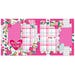 Happy Valentine's Day Scrapbook Page Kit | Floral Heart Die Cuts Pink ...