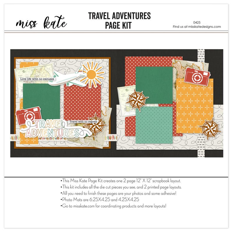 Travel Premade Scrapbook - Etsy