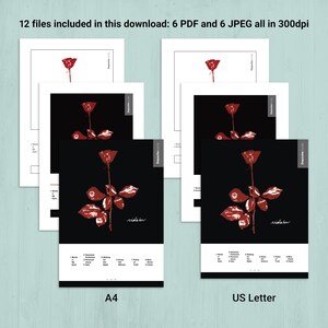 Depeche Mode 'violator' Album Posters - Etsy