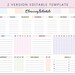 Editable Daily Cleaning Checklist| Printable Cleaning Planner| Cleaning ...