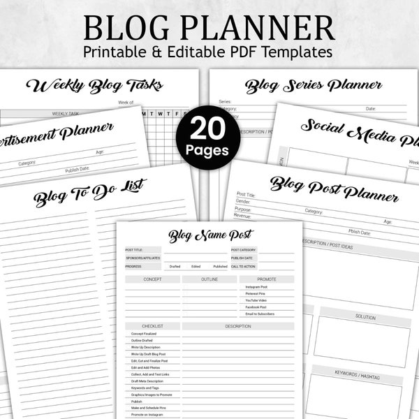 Blog Printable - Etsy