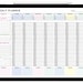 Printable Undated Weekly Hourly Multicolor Planner | Undated Planner ...