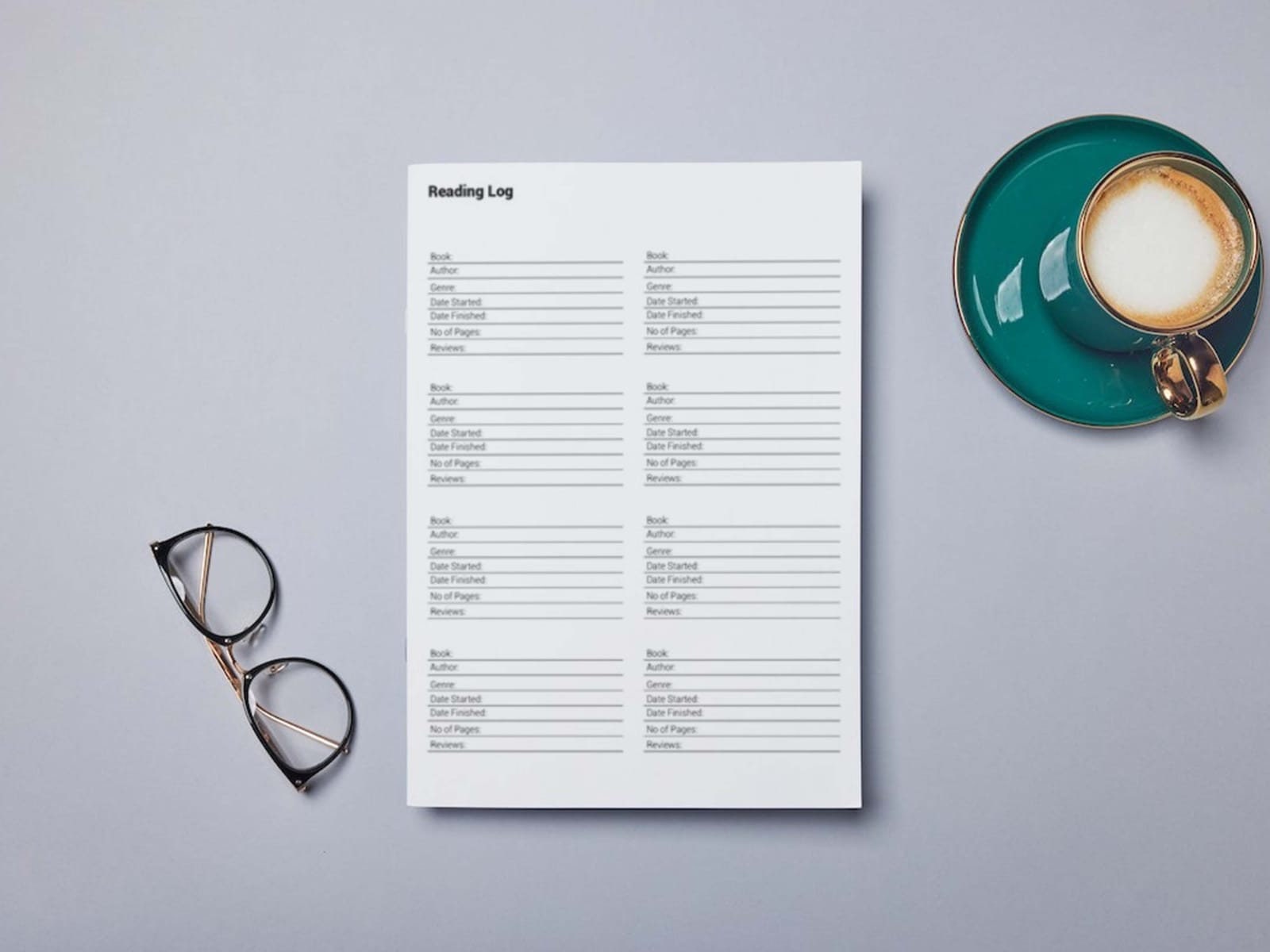 Reading Planner | Printable Reading Journal | Printable Reading Log ...