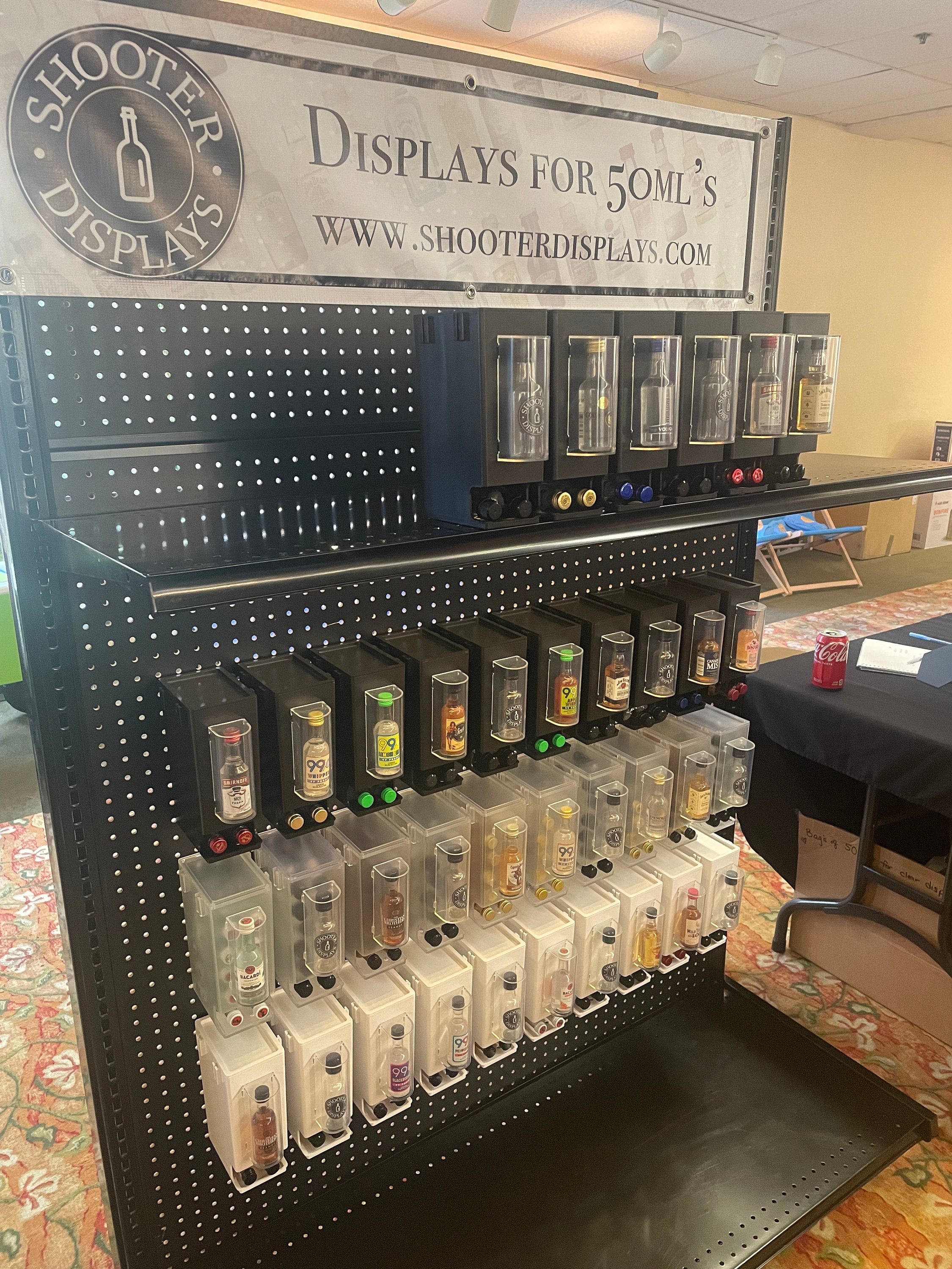 10-pack Black Shooter Displays for 50ml Mini Nips Liquor Bottle - Etsy