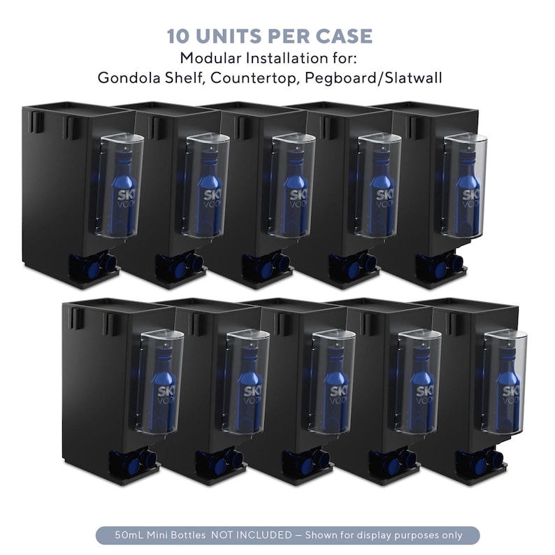 Shooter Displays for 50ml Mini Nips Liquor Bottle (10-pack- Case) - Etsy