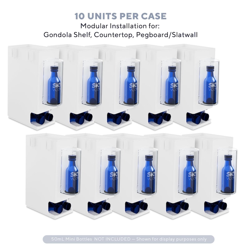 Shooter Displays for 50ml Mini Nips Liquor Bottle (10-pack- Case) - Etsy