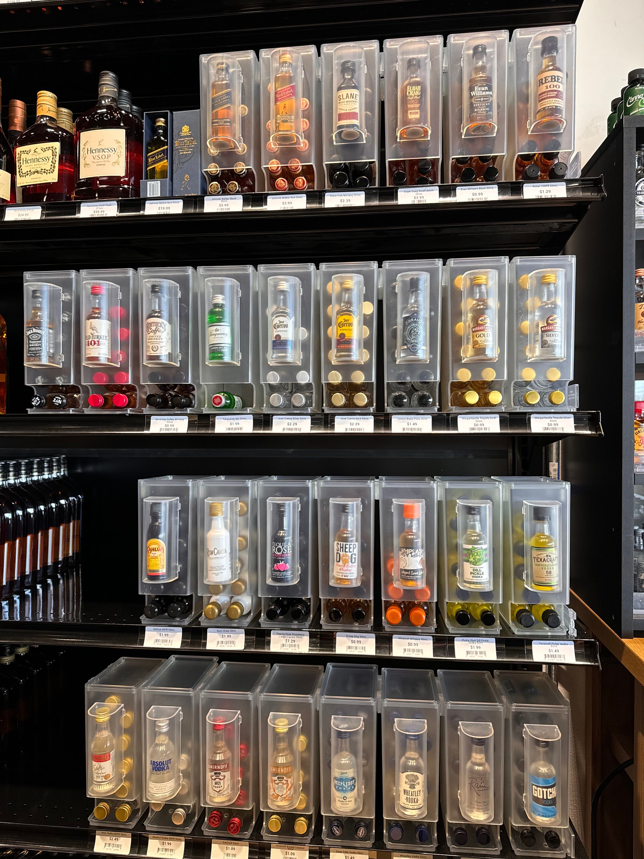 Shooter Displays for 50ml Mini Nips Liquor Bottle (10-pack- Case) - Etsy