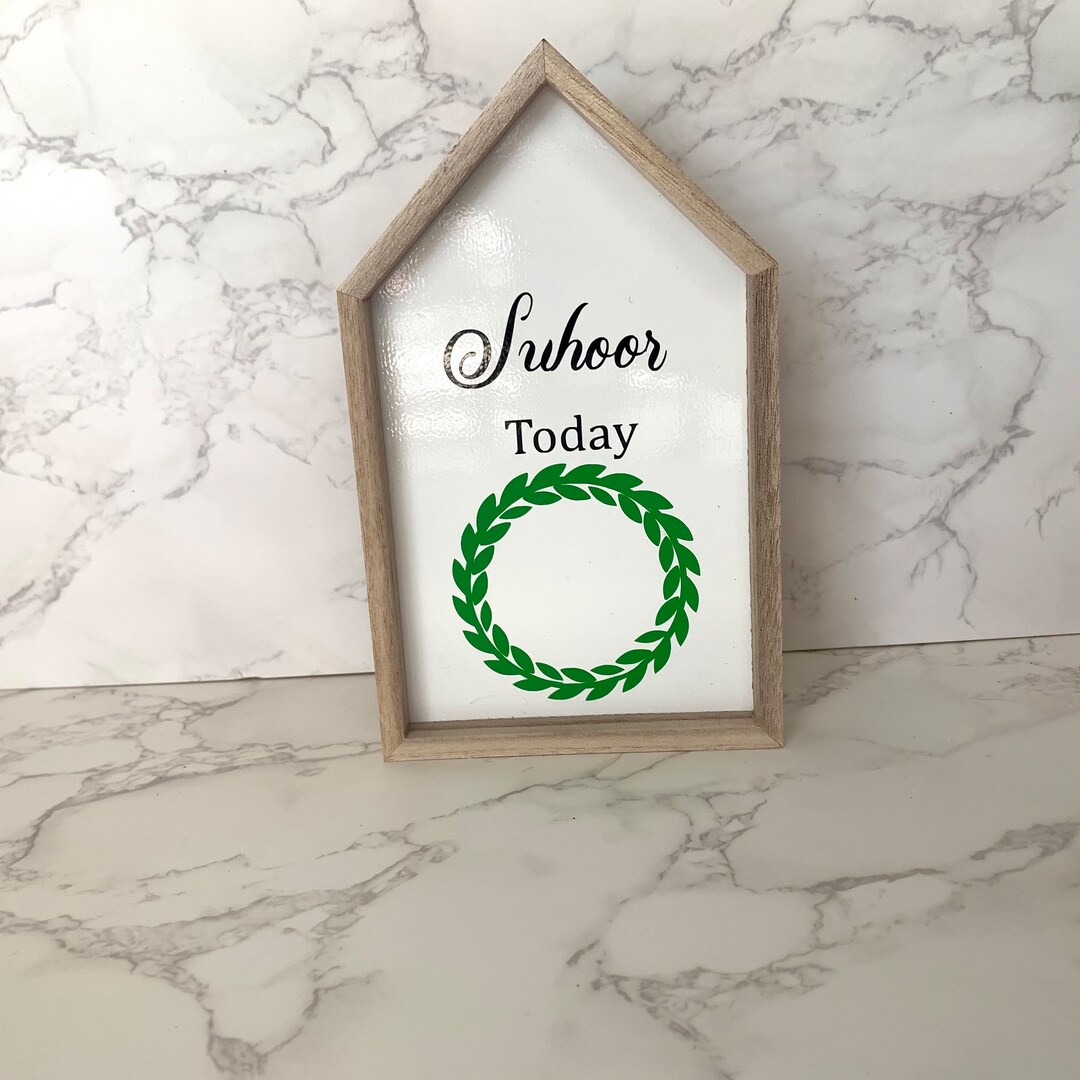 Ramadan Decor,islamic Farmhouse Islamic Wooden Decor, Suhoor, Islamic ...