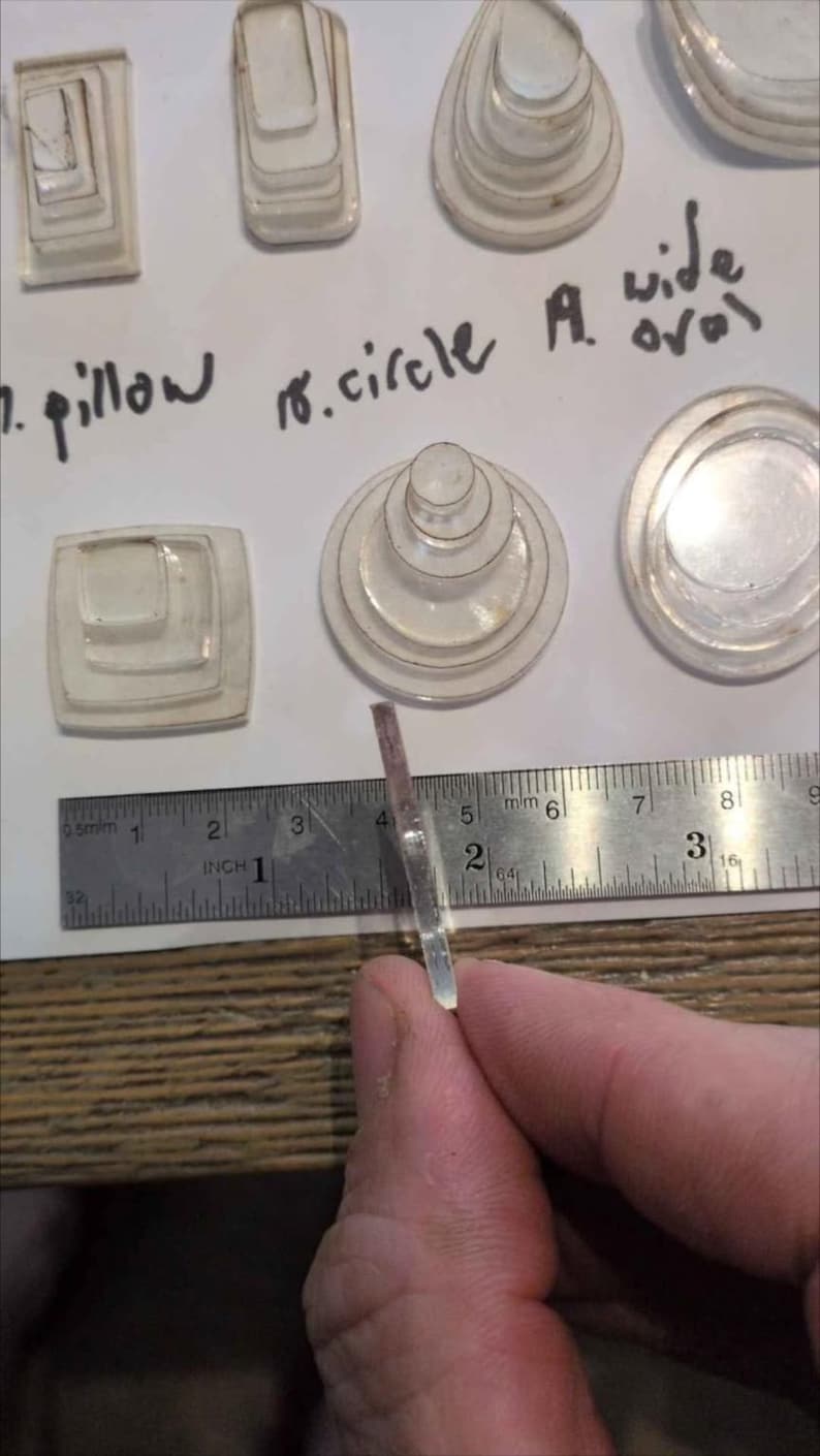 100+ Shape Cabochon Stencil/template Set in Clear Acrylic - Etsy