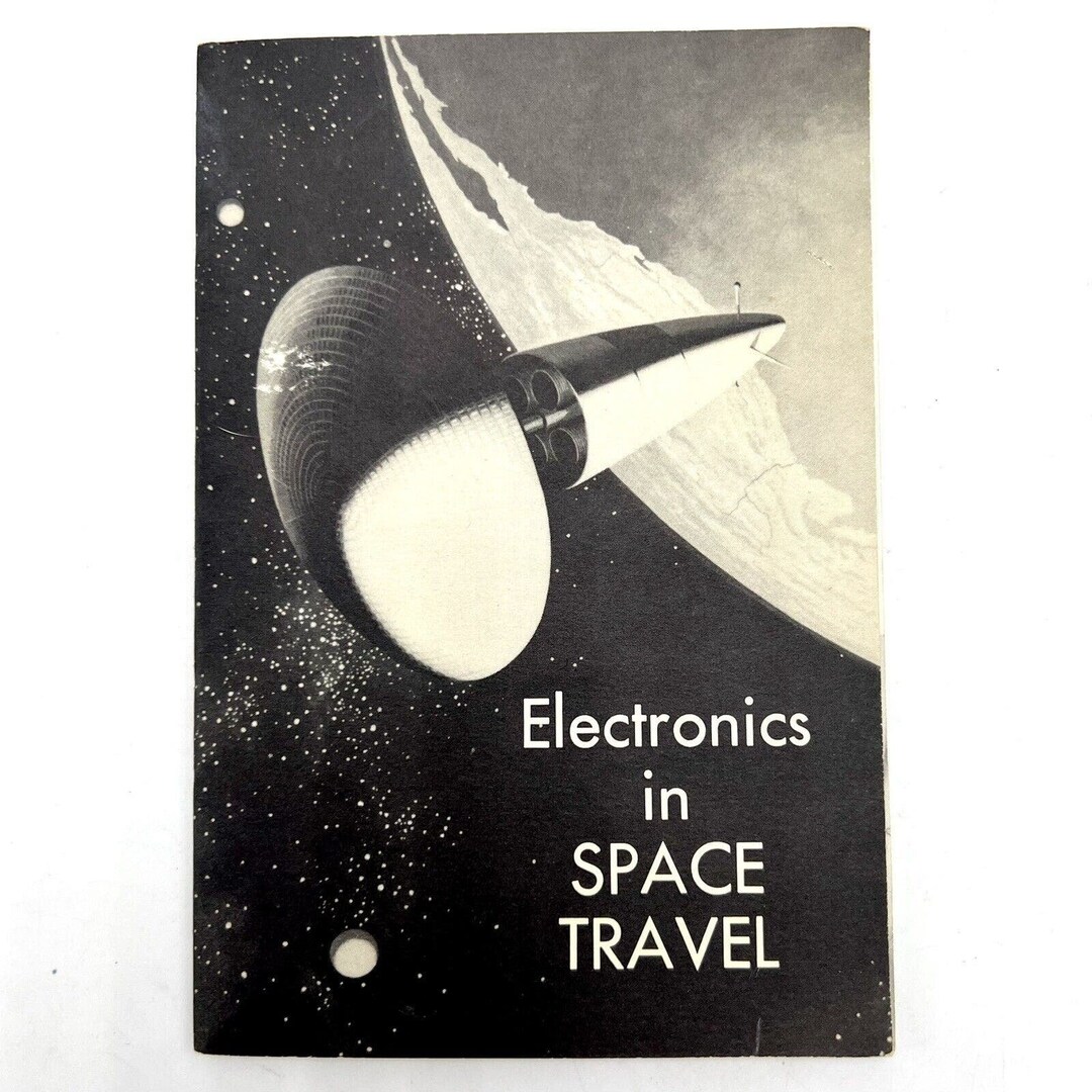 Vintage 60s Devry Technical Institute Electronics in Space Travel ...