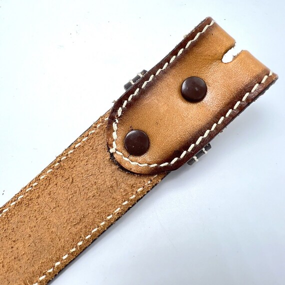Jessie Little Girls Hand Tooled Leather Western Belt … - Gem
