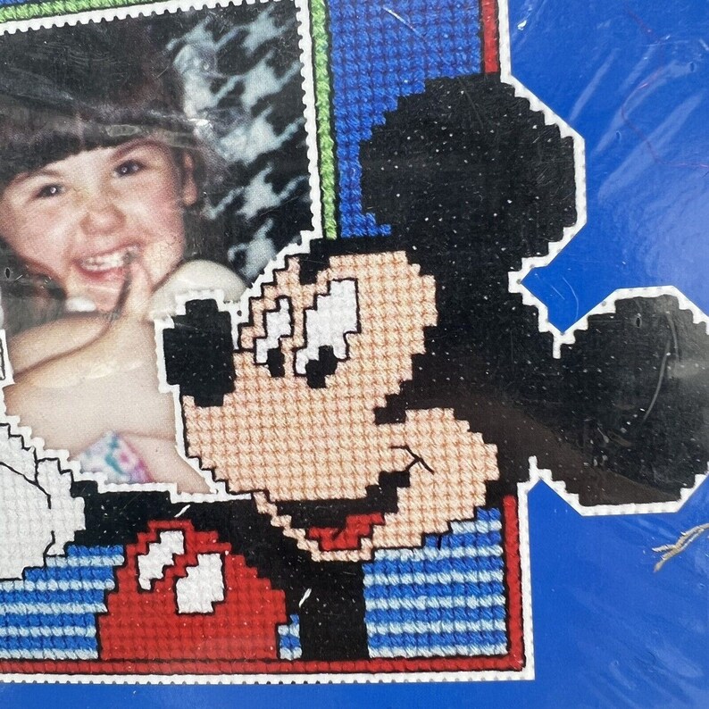 Mickey Mouse Picture Frame Cross Stitch Kit (janlynn + Disney) Super ...