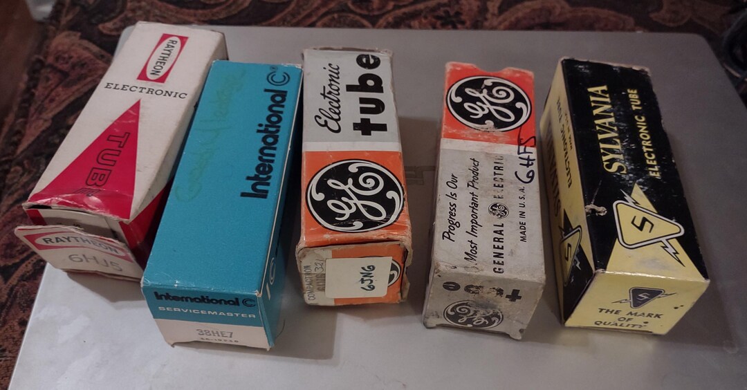 Vintage Vacuum Tubes - Etsy